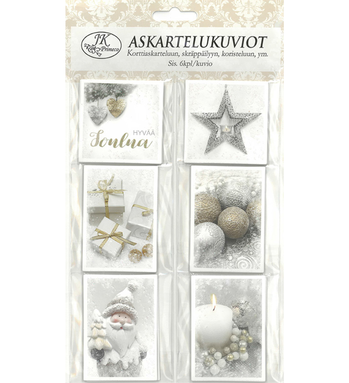 Askartelukuvio Deco kulta Joulu - Forders verkkokauppa