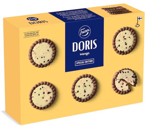 Keksi DORIS mango 250g - Forders verkkokauppa